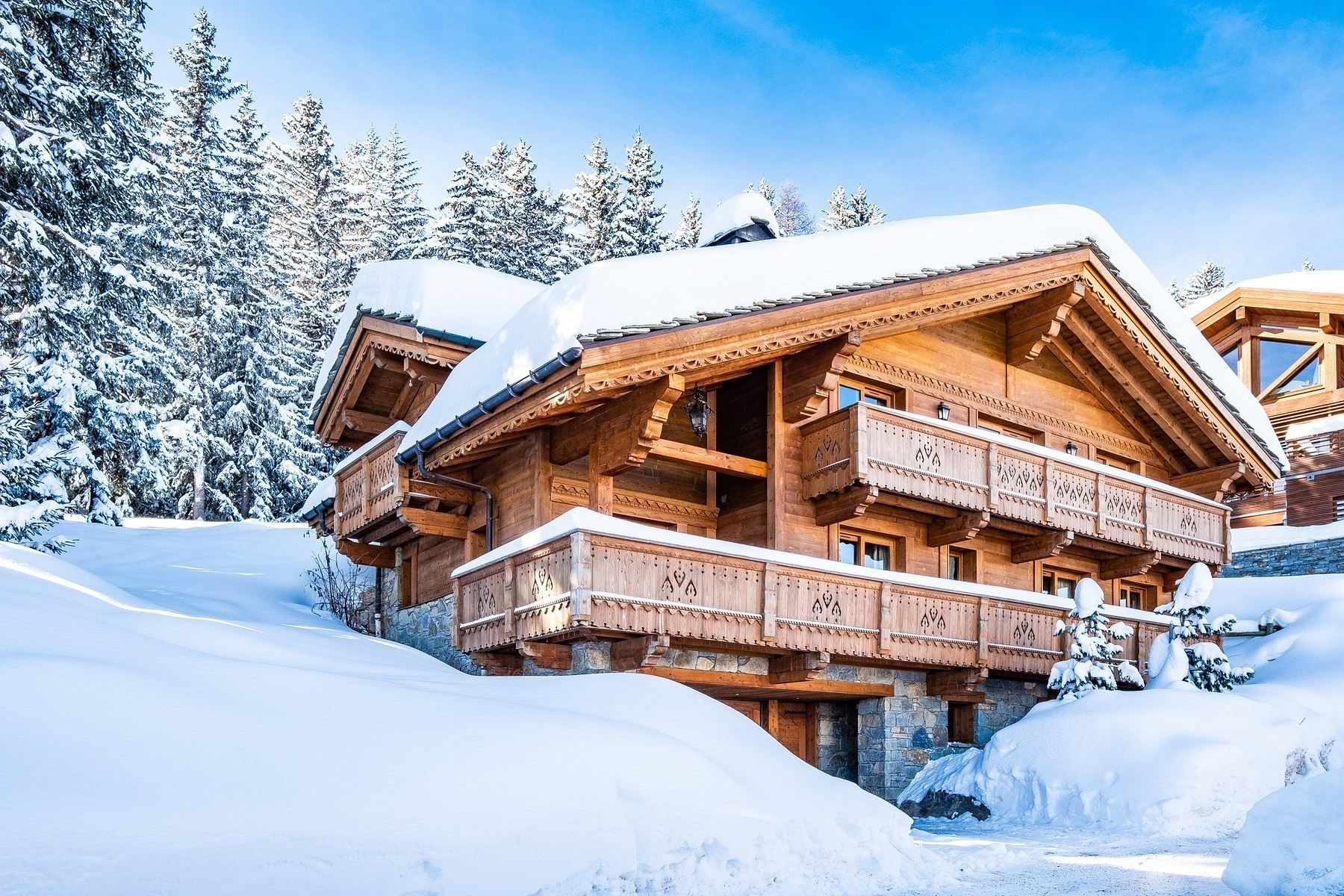 Location saisonnière Chalet de luxe Courchevel 1850 6 Pièces 200 m² ...